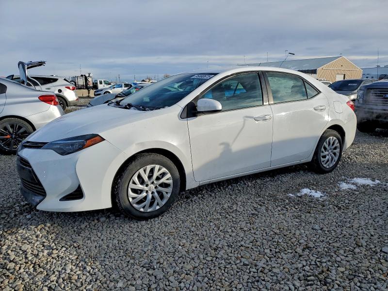 5YFBURHE7JP768616 - 2018 TOYOTA COROLLA L, WHITE - price history ...