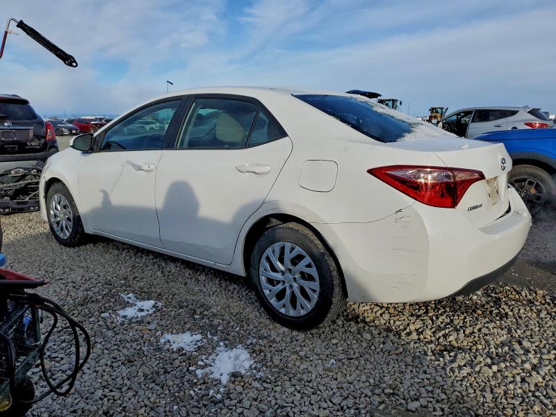 5YFBURHE7JP768616 - 2018 TOYOTA COROLLA L, WHITE - price history ...