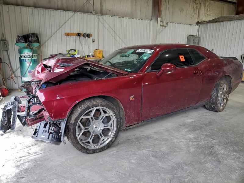 2C3CDZFJ6PH515018 - 2023 DODGE CHALLENGER R/T SCAT PACK, MAROON - price ...