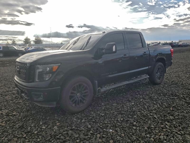 1N6AA1E57JN541480 - 2018 NISSAN TITAN SV, BLACK - price history ...